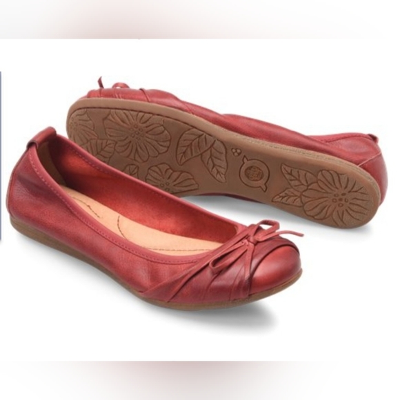 Born | Shoes | Born Chelan Red Leather Shoes | Poshmark
